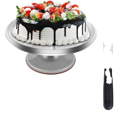 China Aluminum Alloy Cake Turntable for Baking and Decorating Professional Choice for sale