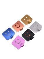 China Smiling Face Aluminum Heavy Duty, Self Adhesive Strong Aluminum Wall Hanger Hooks for sale