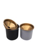 China Indoor Creative Gifts Custom Funnel Type Anti-Fly Ash Stainless Cigar Ashtray 7.6*7cm for sale