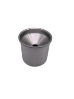 China Indoor Creative Gifts Custom Funnel Type Anti-Fly Ash Stainless Cigar Ashtray 7.6*7cm for sale