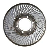 China Commercial Vehicle Viscous Vibration Damper Heavy Truck Engine Silicone Oil Shock Absorber 120mm for sale