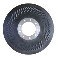 China Commercial Vehicle Viscous Vibration Damper Casting Easy Install Flange 100mm for sale