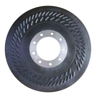 China Commercial Vehicle Viscous Vibration Damper Casting Easy Install Flange 100mm for sale