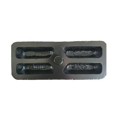 China Chassis Cast Iron Cushion Block Supporting Device Corrosion Resistance 200mm for sale