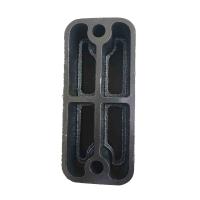China Heavy Duty Chassis Cast Iron Cushion Block for Commercial Vehicle Suspension 150mm for sale
