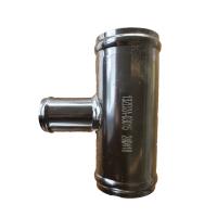 China Cast Iron Emission System Tee Bracket with Fasteners for Automotive Exhaust Manifold 2 Inch for sale