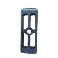 China Brake Axle System Cast Iron Rotary Shaft End Casting Steel Plate 250mm for sale