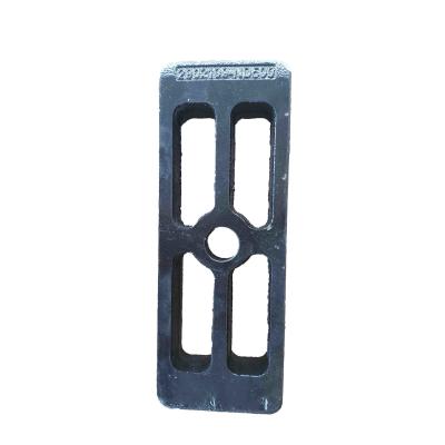 China Brake Axle System Cast Iron Rotary Shaft End Casting Steel Plate 250mm for sale