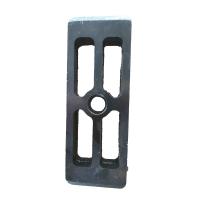 China Brake Axle System Cast Iron Rotary Shaft End Casting Steel Plate 250mm for sale