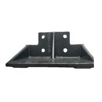 China Engine Cast Iron Bracket Suspension Bracket Custom Casting Assembly 200kg Capacity for sale