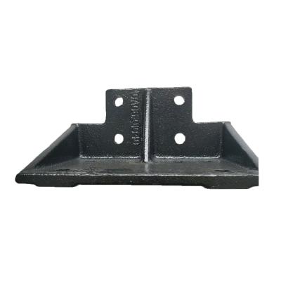 China Engine Cast Iron Bracket Suspension Bracket Custom Casting Assembly 200kg Capacity for sale