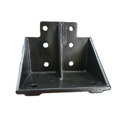 China Engine Cast Iron Bracket Water Pump Bracket 120kg Load Capacity Heavy Duty Support for sale