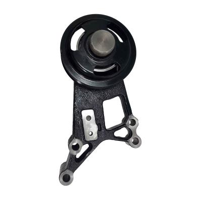 China Spinning Fan Pulley Bracket Assembly Corrosion Preventive Casting Parts 150mm for sale