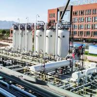 China LNG Natural Gas Liquefaction Plant Skid 90×104 M3/D Capacity for sale