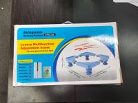China Universal Adjustable Washing Machine Base Stand 400kg Capacity 90-120mm Height for Fridge Dryer Refrigerator for sale