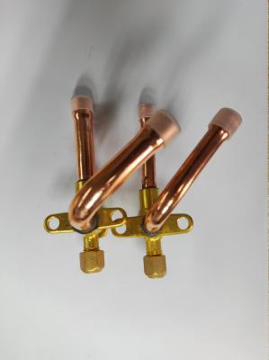 China Brass AC Service Split Valve 1/4
