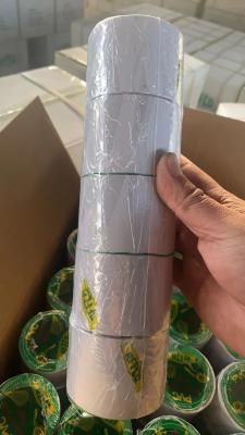 China PVC Air Conditioner Wrap Tape 0.18mm x 68mm x 10M - Moisture Proof Insulation Tape in Black or White for sale