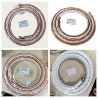 China Insulated Copper AC Connecting Tube - 3M Length with 0.61mm/0.71mm Wall Thickness and 3/8-5/8 Diameter for sale