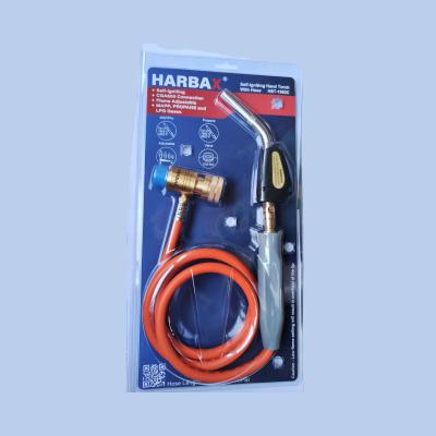 China JH-3SW Self-Igniting Gas Torch with 1.5m Hose and 1982°C Temperature for Welding and Brazing for sale