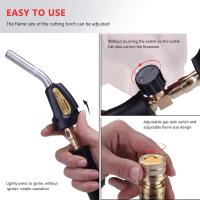 China JH-3SW Self-Igniting Gas Torch with 1.5m Hose and 1982°C Temperature for Welding and Brazing for sale