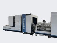 China Automatic 3000mm Carton Folder Gluer Machine Gluing And Stitching All In One for sale