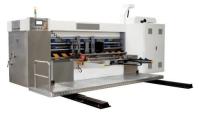 China Lead Edge Feeding Four Colors Flexo Printer Slotter Machine With Auto Stacker for sale