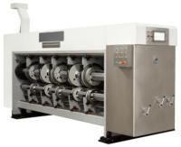 China Lead Edge Feeding Four Colors Flexo Printer Slotter Machine With Auto Stacker for sale