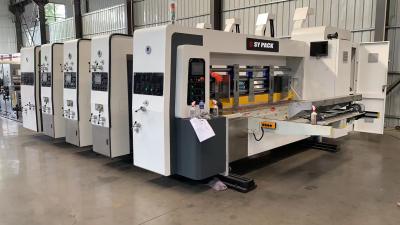 China Six Colors Flexo Printer Slotter Die Cutter Machine 1224mm Intelligent for sale