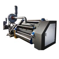 China 280mm Roll Fingerless Type Single Facer Corrugated Machine for sale