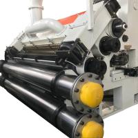 China Electric Heating Cardboard Vacuum Single Facer Corrugated Machine for sale