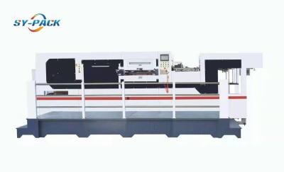 China 17KW 6500S/H Flatbed Label Die Cutting Machine Cardboard Die Cutter for sale
