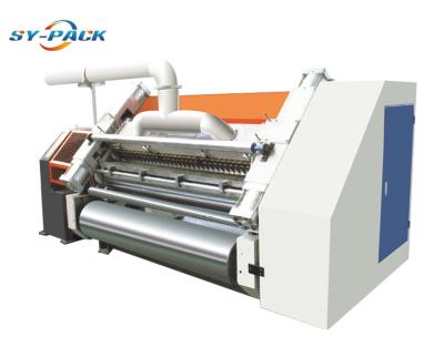 China 280mm Roll Fingerless Type Single Facer Corrugated Machine for sale