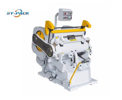 China 4.5KW 700-1000pcs/H Die Cutting Creasing Machine With Removal Manipulator for sale