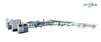 China 1800mm Automatic Gantry Stacking Machine Corrugated Cardboard Production Line for sale