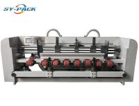 China 415V Computer Model Carton Folder Gluer Machine For Corrugated Box for sale