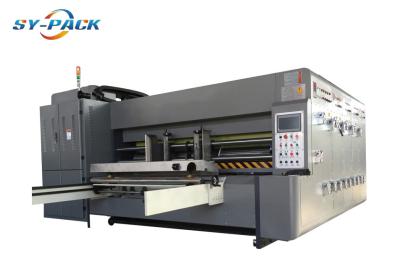 China Economic Lead Edge Feeder Printer Slotter Die Cutter With Stacker for sale