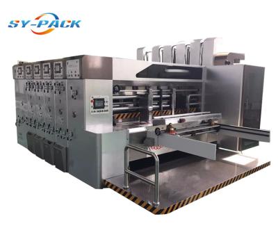 China 35KW Automatic Printer Slotter Die Cutter Machine 150pcs/Min for sale