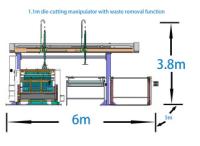 China Die Cutting Stamping Waste Cleaning Manipulator For Cardboard for sale