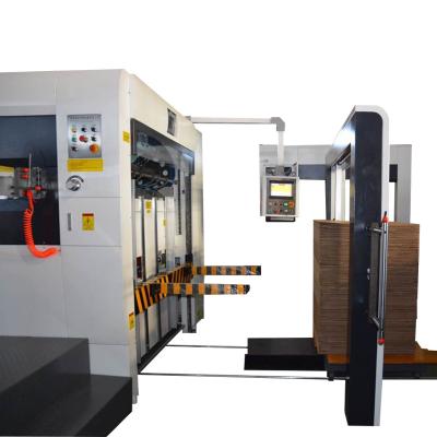 China 3 Ply Corrugated Cardboard Flatbed Die Cutting Machine Professional for sale