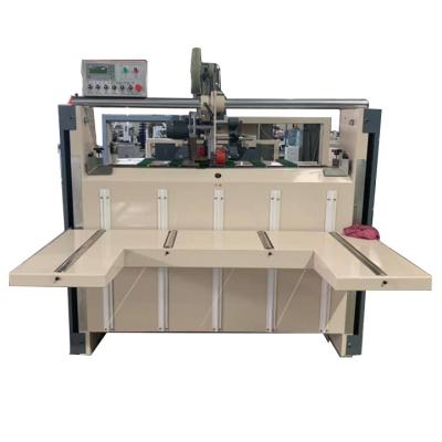 China 4KW 380V Single Piece Semi Auto Folder Gluer Machine For Carton Box for sale