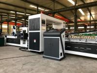 China 330-750mm Corrugated Carton Stitching Machine Automatic Carton Folder Gluer Machine for sale