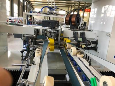China High Speed Single Piece PLC Corrugated Box Stitcher 600pcs/Min for sale