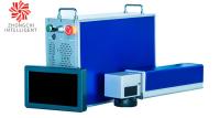 China 200*200mm Split Laser Marking Machine , 50W Fiber Laser Engraving Machine CE for sale