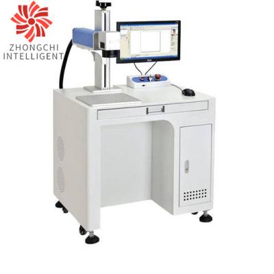 China 50W 1064um Plastic Laser Engraving Machine / Air Cooling Metal Engraving Equipment for sale