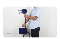 China 1064nm Handheld Laser Engraving Machine EZCAD , Portable Metal Tag Engraving Machine for sale