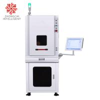 China 100W 3D Fiber Optic Laser Marking Machine Engraver For Metal for sale
