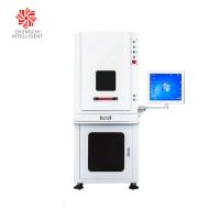 China 100W 3D Fiber Optic Laser Marking Machine Engraver For Metal for sale