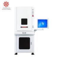 China 100W 3D Fiber Optic Laser Marking Machine Engraver For Metal for sale
