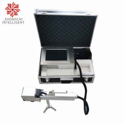 China 50W Portable Laser Marking Machine 1064nm Mini Wire Laser Marker For Hard Plastic for sale