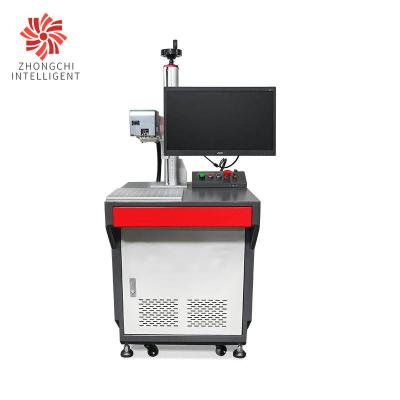 China 10W 12W Colour Laser Marking Machine , 0.1mm Glass Laser Printing Machine for sale
